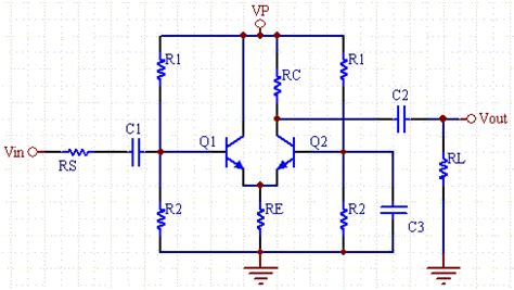 Wideband Differential Amplifier Calculator