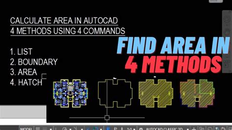 How To Calculate Hatch Area In Autocad Templates Sample Printables