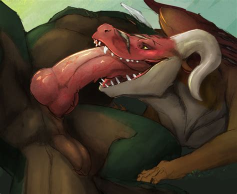 Rule 34 Animal Genitalia Blowjob Beast Duo Ethan0 Feral Genitals Hi