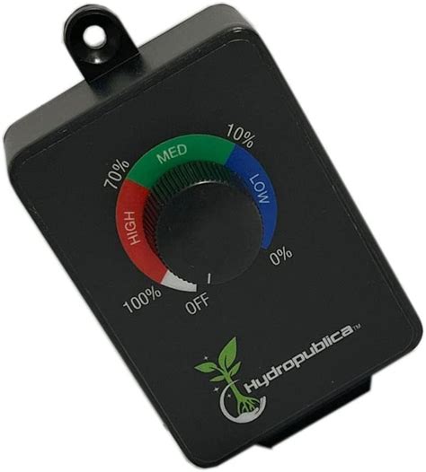 Hydropublica Fan Speed Controller Variable Speed Controller Cordless Vent Blower Speed Adjuster