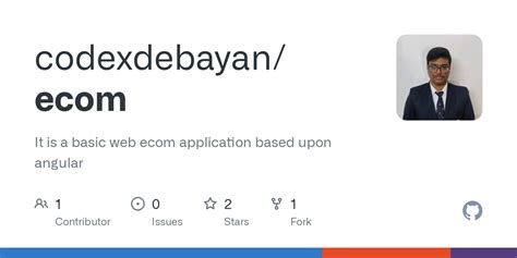 Github Codexdebayanecom It Is A Basic Web Ecom Application Based Upon Angular