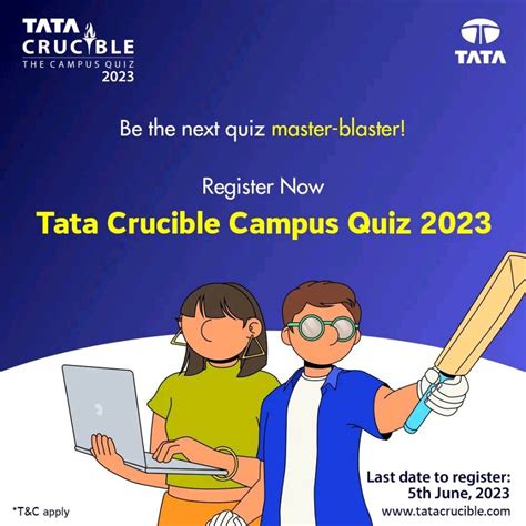 Tata Crucible On Linkedin Curiousminds Tatacrucible Tatacruciblecampusquiz2023 Campusquiz…