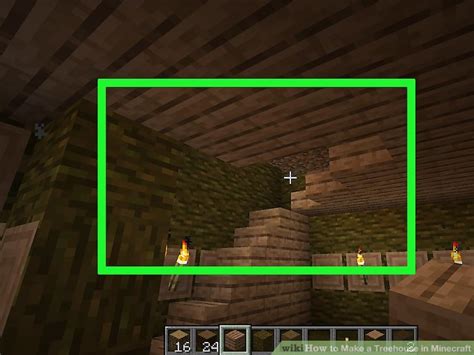How To Make A Treehouse In Minecraft Steps With Pictures