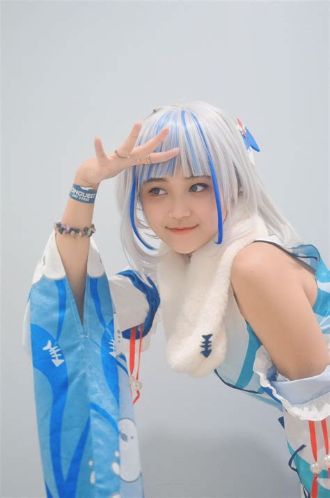 Gawr Gura In Kimono By Me Rcosplaygirls