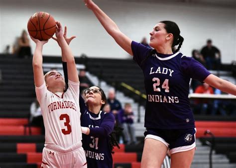 H S Girls Basketball Indians Hold Off Red Tornadoes In Low Scoring Affair Sports