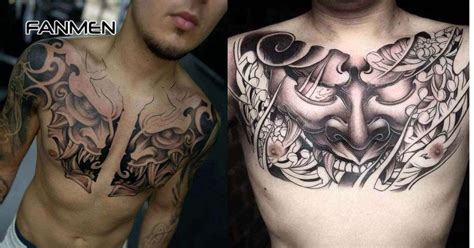 55 Hình Xăm Mặt Quỷ ở Ngực Nam Chất Và Cá Tính Nhất