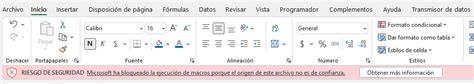 One Drive Me Bloquea Mis Macros De Excel Microsoft Community