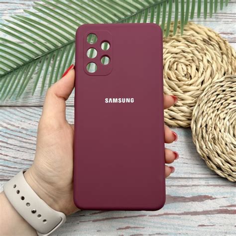 قاب گوشی Galaxy A32 4g سامسونگ سیلیکونی پاک کنی اورجینال داخل پارچه ای