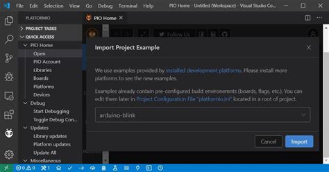 How To Use PlatformIO In Visual Studio Code To Program Arduino Arduino Maker Pro