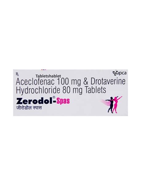Zerodol Spas Tab
