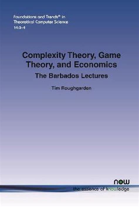 foundations and trends® in theoretical computer science complexity