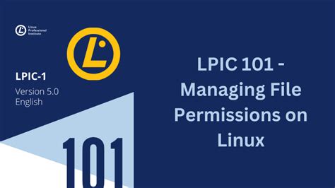 Lpic 101 Managing File Permissions On Linux Cloudspinx