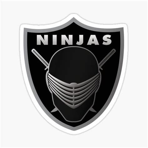 Ninjas Sticker For Sale By Fm Tees Redbubble