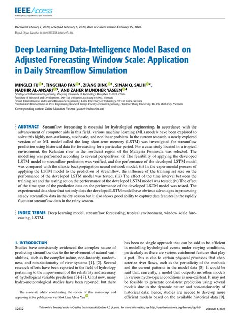 Deep Learning Based Adjusted Forecasting Window Scale For Streamflow