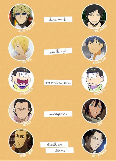 Seiyuu Relationships Animes Where Seiyuus Work T Tumbex