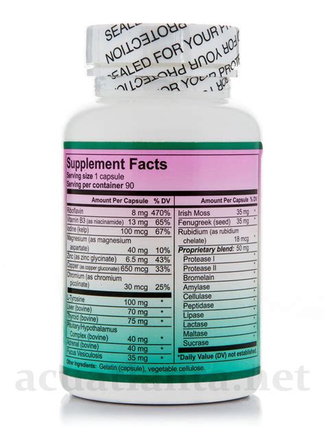 Thyro Zyme Z14 By Apex Energetics