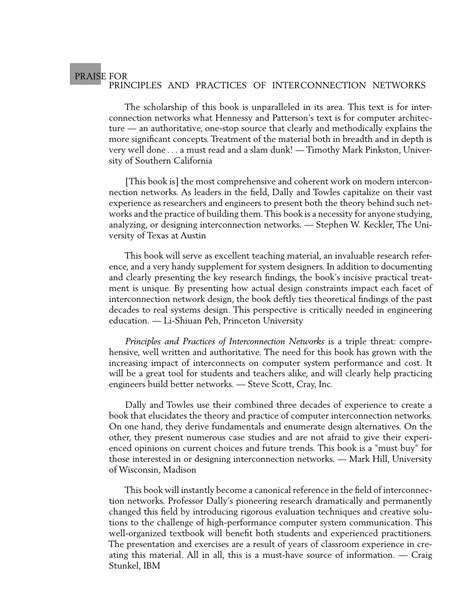 cover principles and practices of interconnection networks [book]