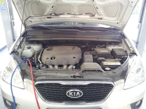 뉴카렌스 에어컨 작동소음발생 한국카센터 용인 동백 자동차 정비 전문 카센타 네이버 블로그