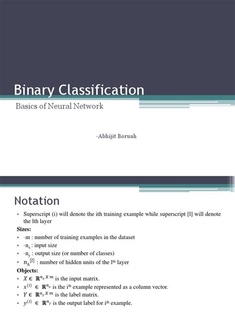 04 Binary Classification Pdf Loss Function Statistical Classification