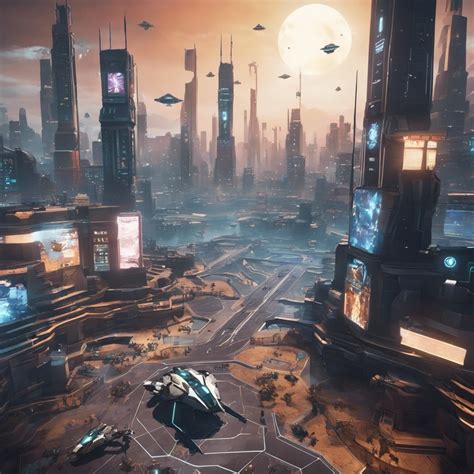 Neo Sci Fi Tokyo Mobile Rts Game Stable Diffusion Online