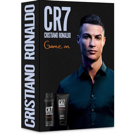 Game On Bath Set Shower Gel Body Spray Gavesett Fra Cristiano Ronaldo Parfym No