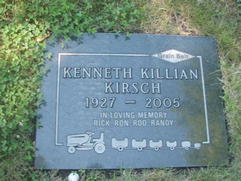 Kenneth Killian Kirsch 1927 2005 Find A Grave Memorial