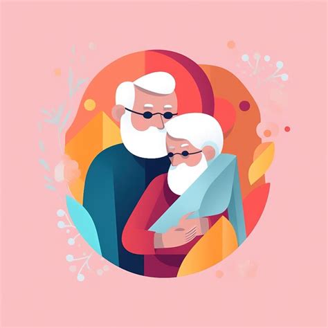 Premium Ai Image An Illustration Of A Couple Hugging Each Other