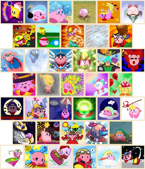 Kirby Copy Ability Collab By Puffytrousers On Deviantart