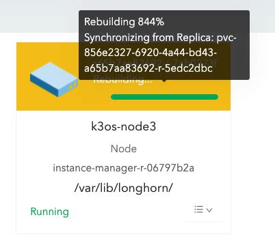 BUG Degraded Volume Rebuilding Progress Exceeds 100 According To UI And Volume Mount Fails