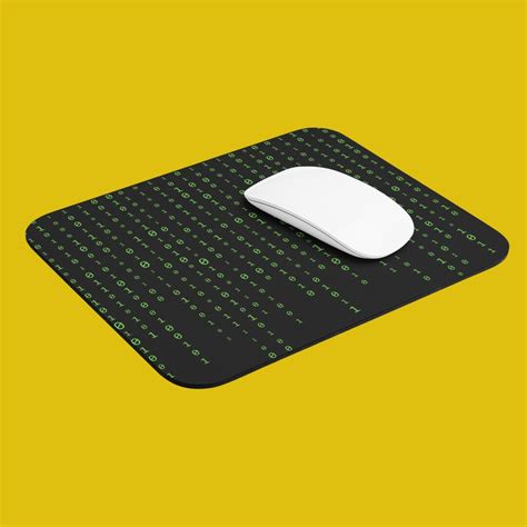 Binary Matrix Mouse Pad Developer Programmer Coder Software