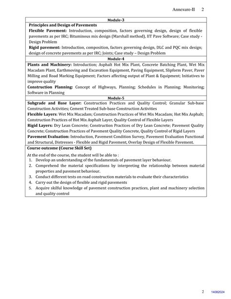 Vtu 2022 Scheme Syllabus For 5th Semesterpdf Civil Engineering