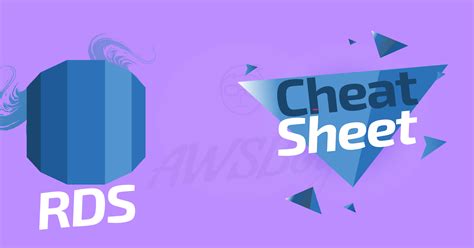 AWS Cheat Sheet RDS AWSbabe