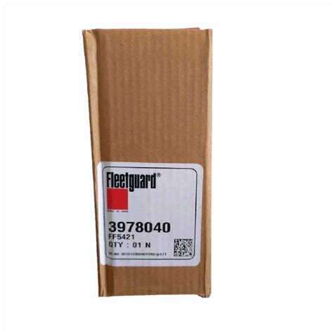 Aluminium Paint Coated Fleetguard FF5421 Fuel Filter, For Cummins ...
