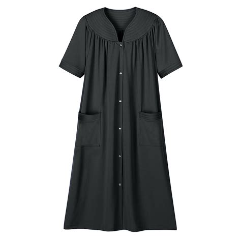 Polyester Snap Front Duster Carol Wright