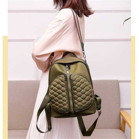 Дамска зелена раница Julia