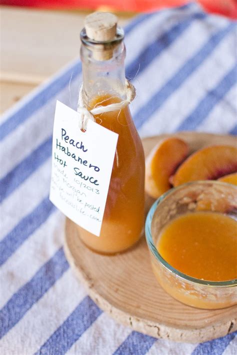 Peach Habanero Hot Sauce Recipe How To Make Peach Habanero Hot Sauce