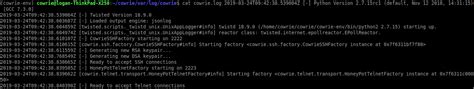 install and setup cowrie honeypot on ubuntu linux by jeremie daniel