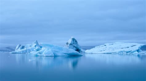 Glacier Ice Water Antarctic Snow 4k Hd Wallpaper