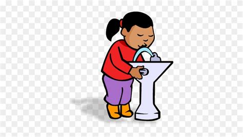 Drinking Water Fountain Clipart