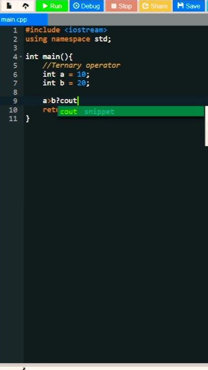 what is ternary operator in c how to use ternary operator in c