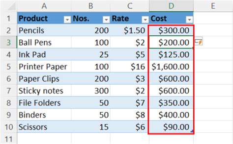 Ways To Apply A Formula To An Entire Column In Microsoft Excel How To Excel
