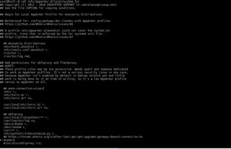 Tor Denied Message Etc Torrc D 95 Nf After Upgrade From Whonix 13 To Whonix 14
