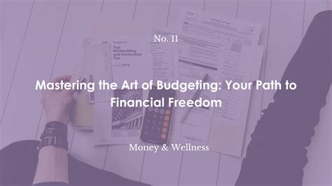 Mastering the Art of Budgeting: Your Path to Financial Freedom - Reset Financial Planning