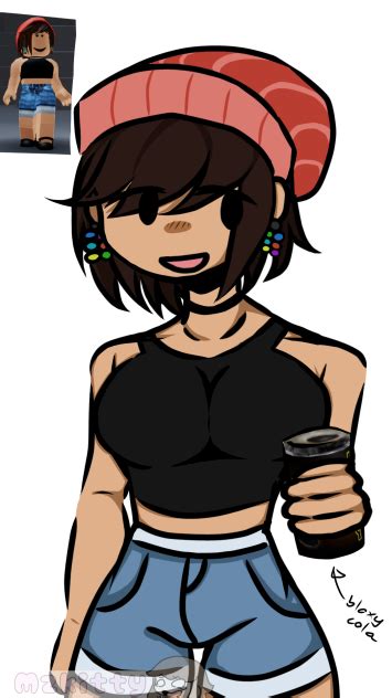 Hot Roblox Babe That I Made At Am Ibispaint