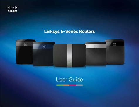 Linksys E1200v2 Wireless N Router User Manual Linksys E Series Routers User Guide