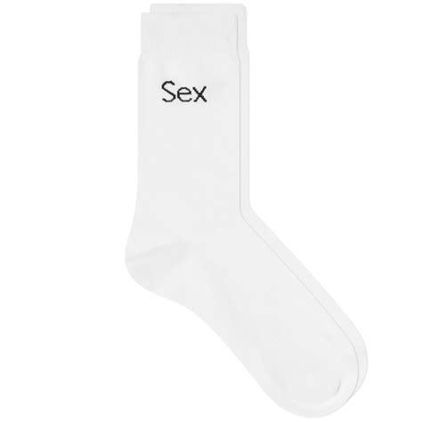 More Joy Sex Socks White End Au