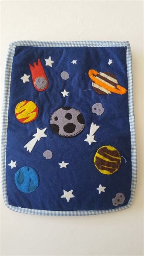 Quiet Book Space Theme