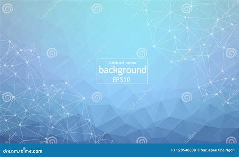 Connections Concept Vector Network Background For Business