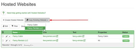 Copy Your Existing Hosted Website Hosted Websites Websites