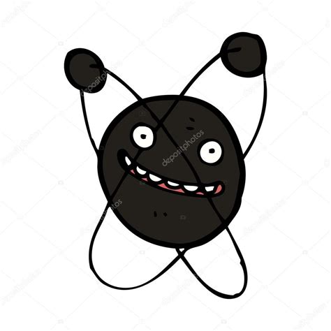 Dibujos Animados De Partículas De Materia Oscura — Archivo Imágenes